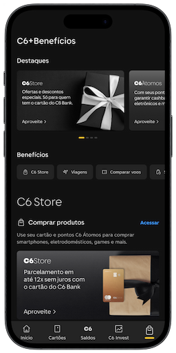 C6 Store: A Loja do C6 Bank