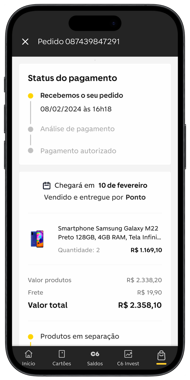 C6 Store: A Loja do C6 Bank